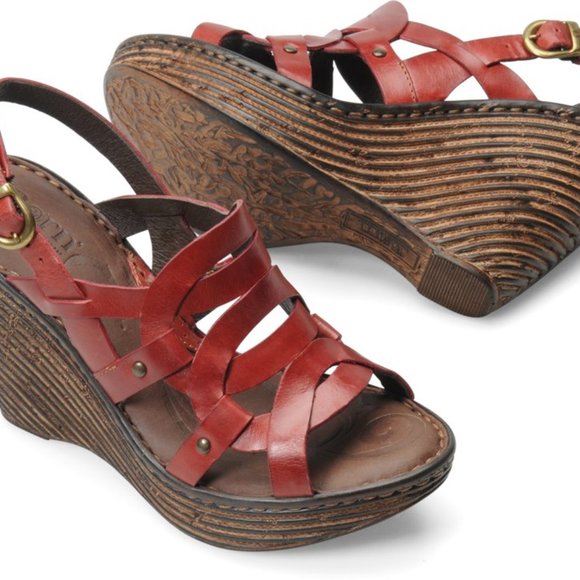 Born | Shoes | Born Genesis Wedge Platform Sandals | Poshmark